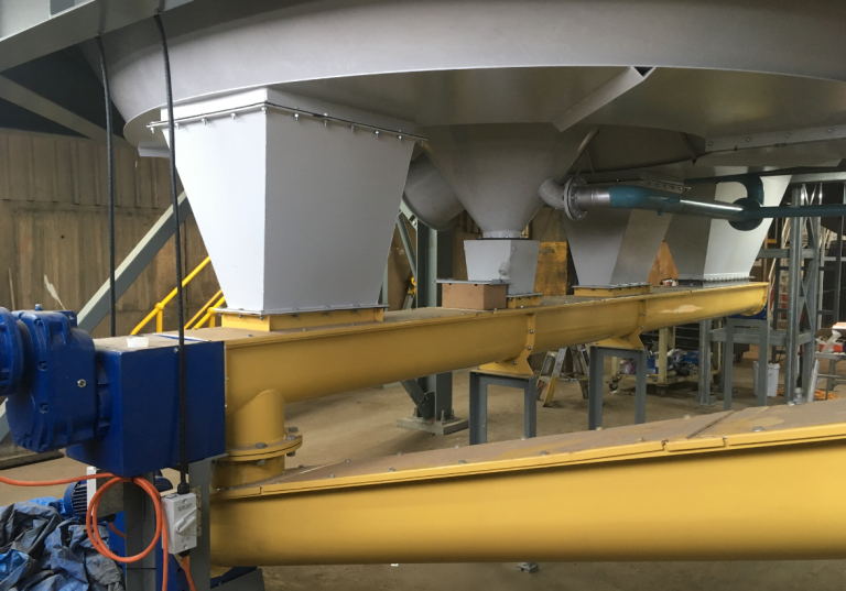 Cement and Aggregates Screw Conveyors - Filquip