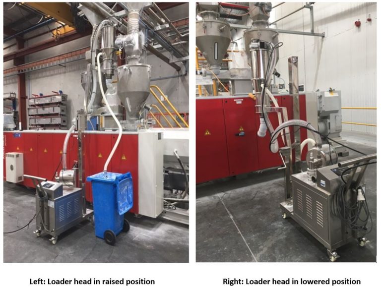 Building Product Additive Powders Mobile Vacuum Loader - Filquip