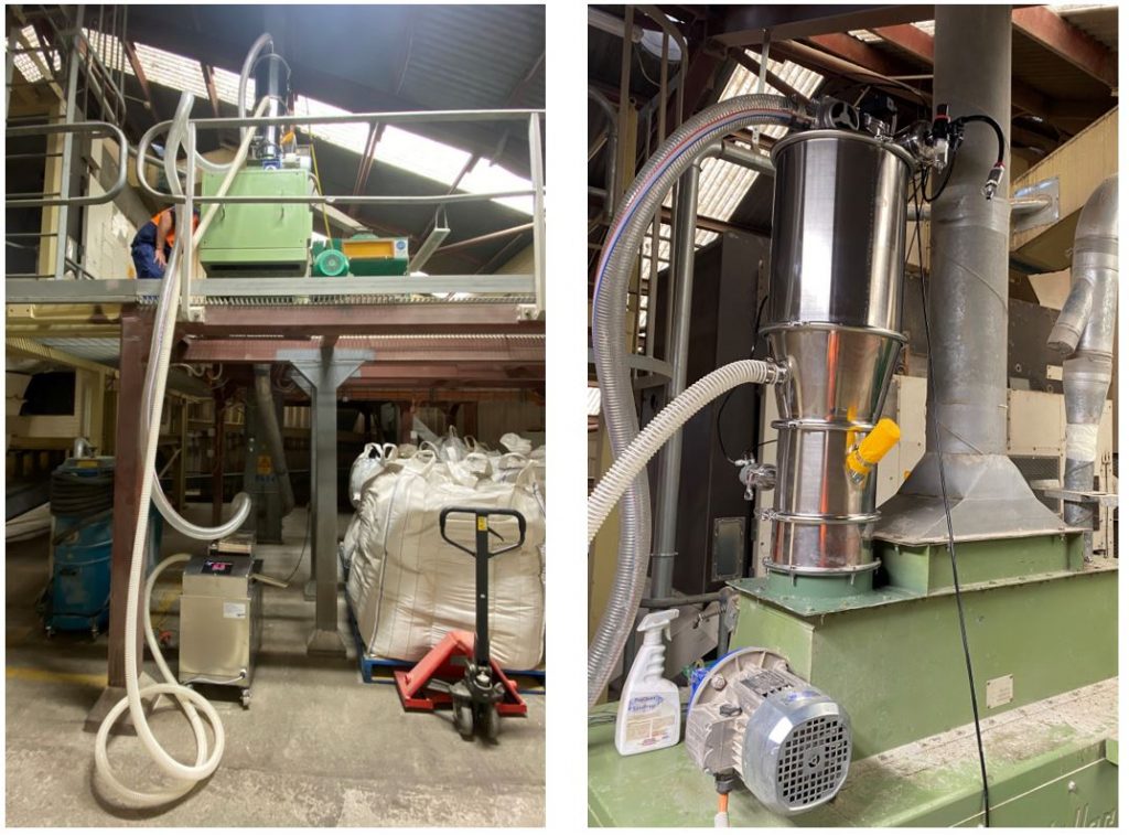 Bird Food Granules Vacuum Loader - Filquip