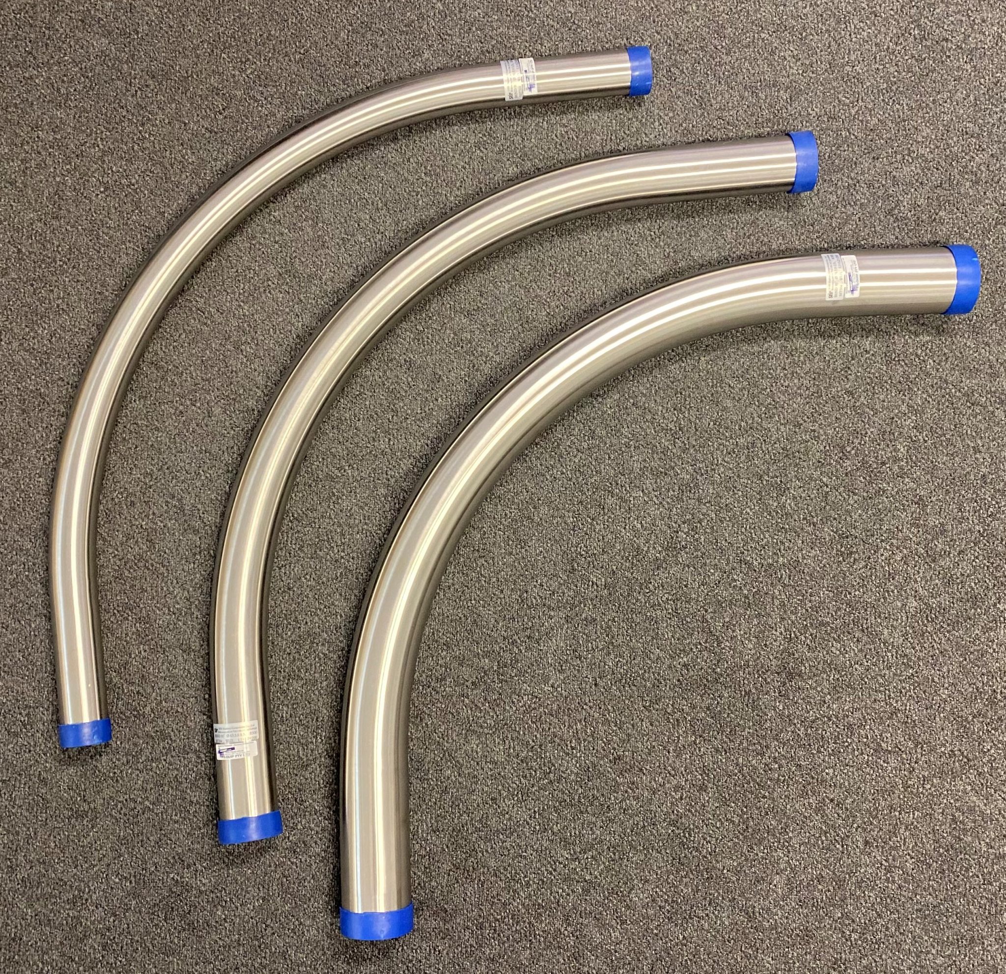 SS304 Long Radius Tube Bends - Filquip