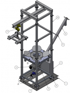 Alumina Bulk Bag Decanter with Weighing System - Filquip
