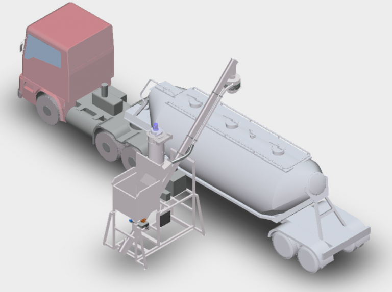 Mobile Bulk Bag Unloader - Filquip