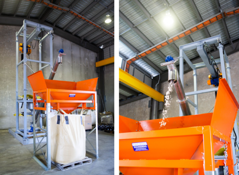 Bulk Bag Unloader on Scales - Filquip