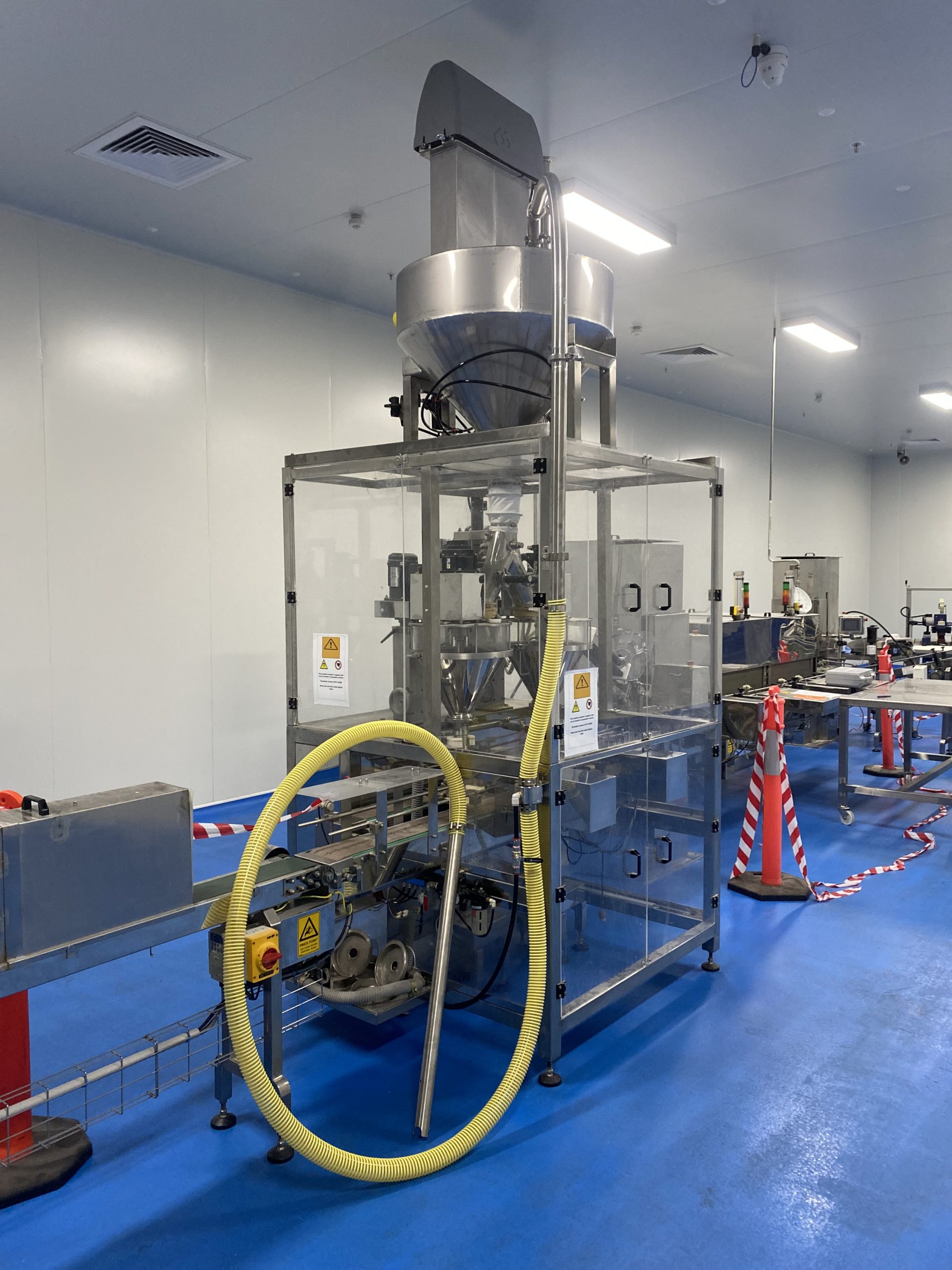 Vacuum Powder Transfer for Packing Line - Filquip