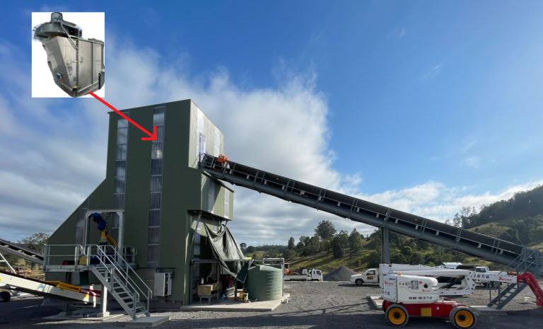 Quarry Screen Deck Dust Extractor - Filquip