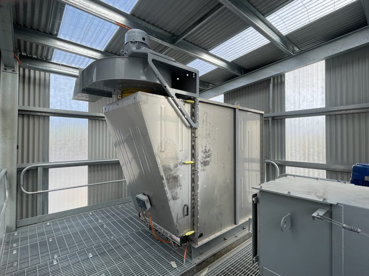 Quarry Screen Deck Dust Extractor - Filquip