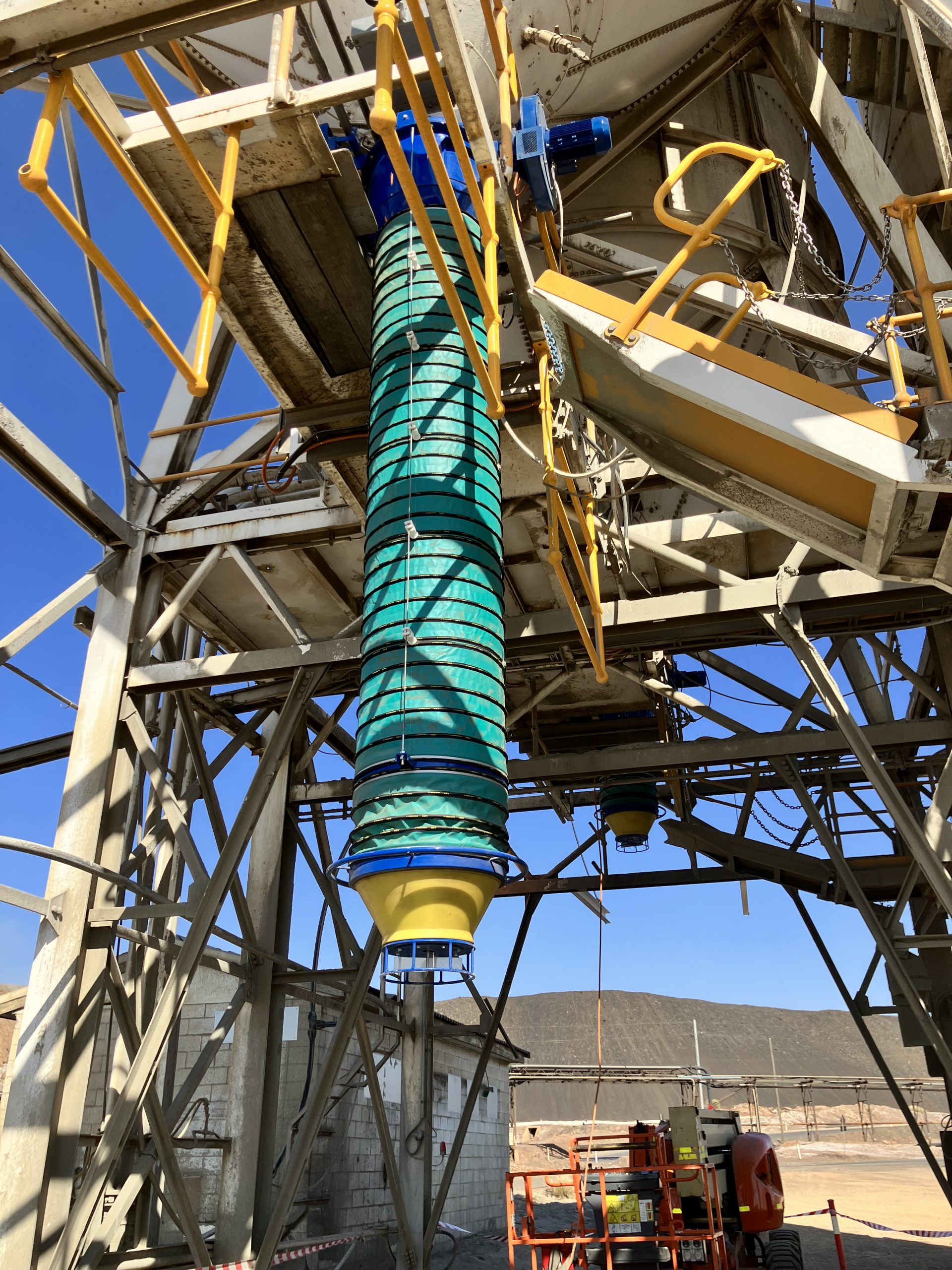 Cement Loading Bellows for Isotainers - Filquip