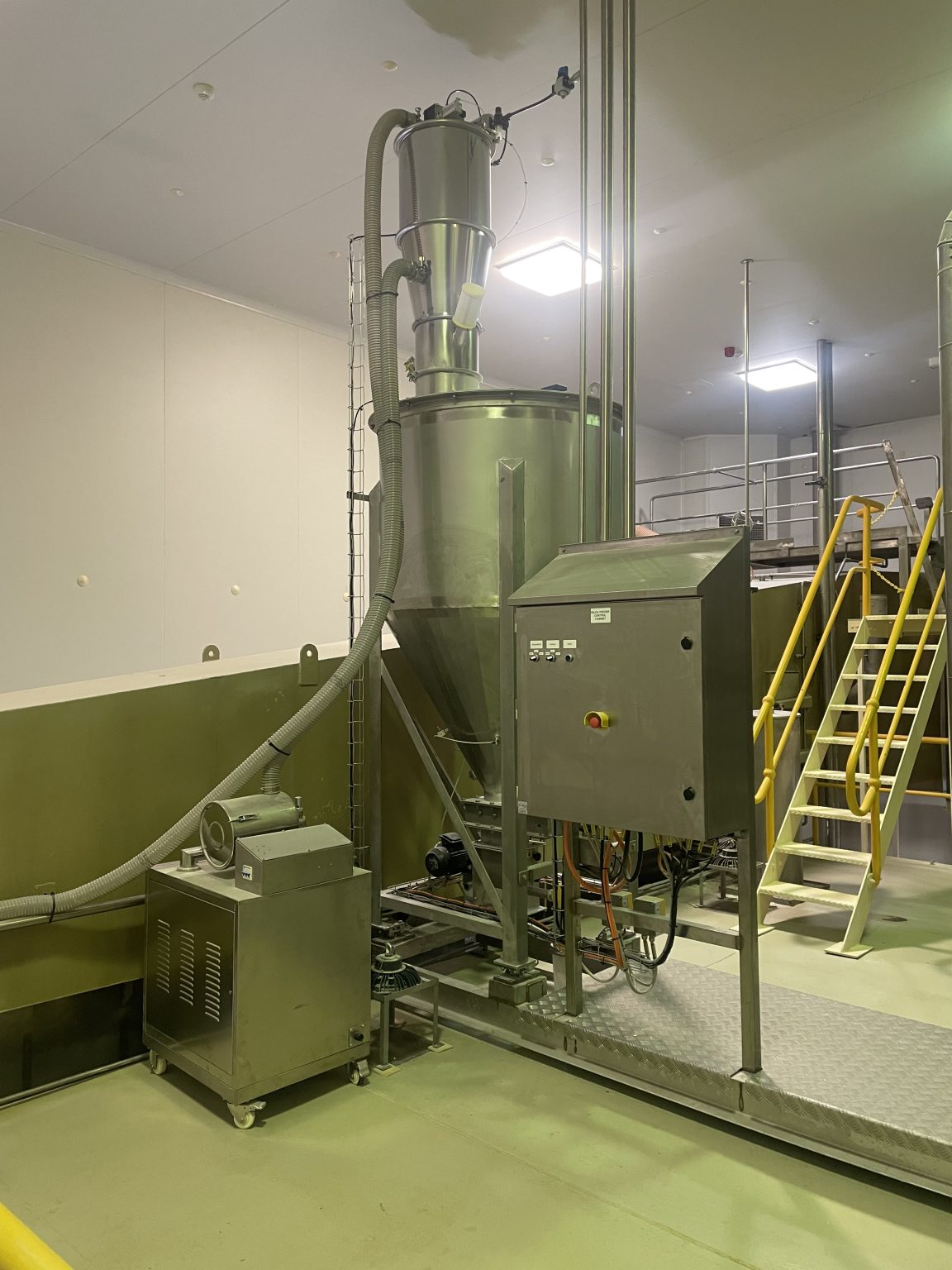 Milk Powder Vacuum Conveyor and Dosing System - Filquip