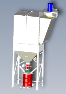 Free Standing Dust Extractors and Dust Collectors - Filquip