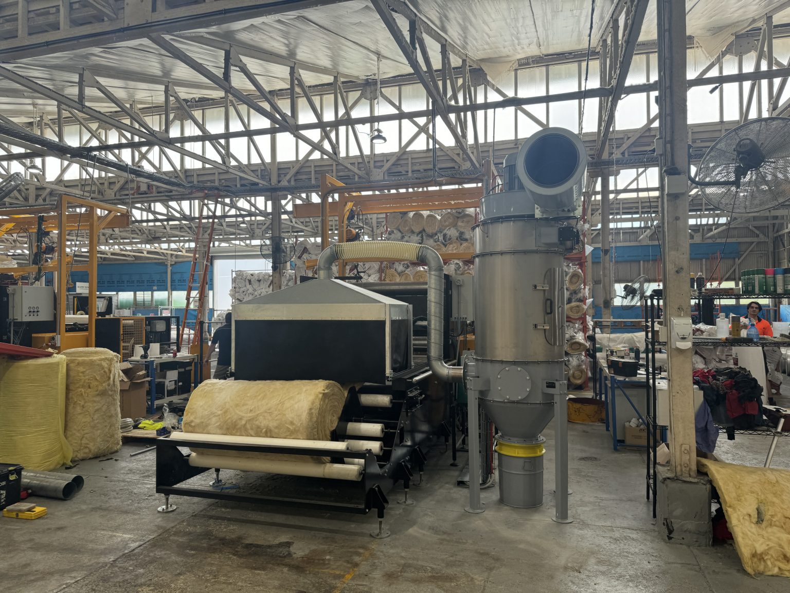 Fiberglass Dust Extractor - Filquip