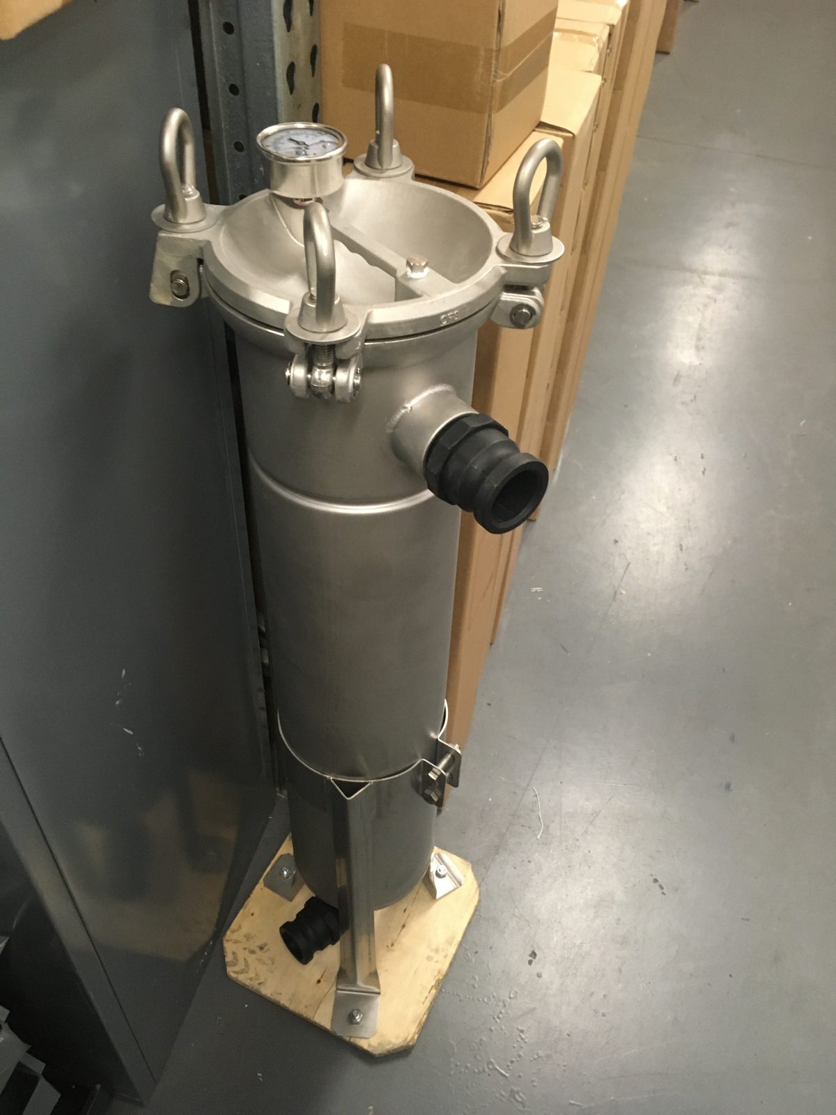 Stainless Steel Strainer Basket Vessels - Filquip